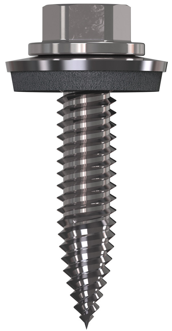 RP-T2 Dünnblechschraube, Sechskantkopf mit angepresster Scheibe, 6,0 x ...