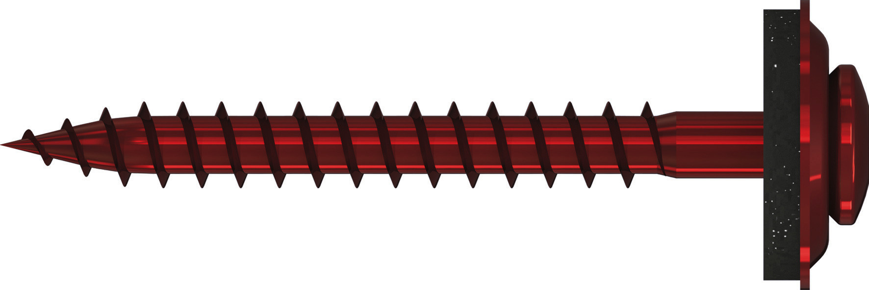 Spenglerschraube mit Dichtscheibe E15, Linsensenkkopf, 4,5 x 25 mm ...